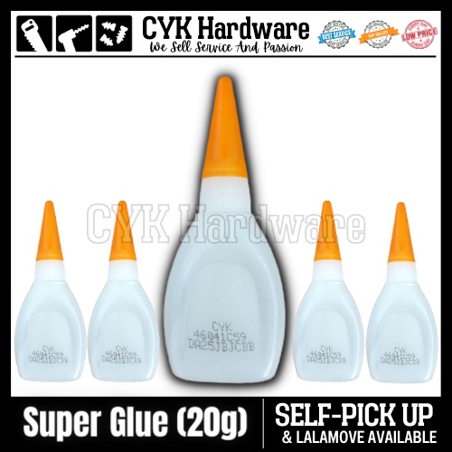 Super Glue 20g 502 Gam Glue Fast Dry 3 Second | Shopee Malaysia