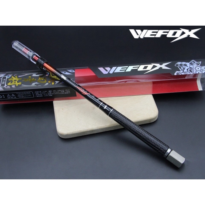 WEFOX ZT Series PRAWN ROD - Weighted Gimbal Rod Butt, Swivel Rod Tip ...