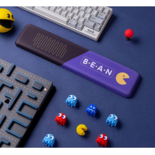Cute Pac Man Rounded Rectangle Wrist Mouse Pad Mat Optical Trackball ...