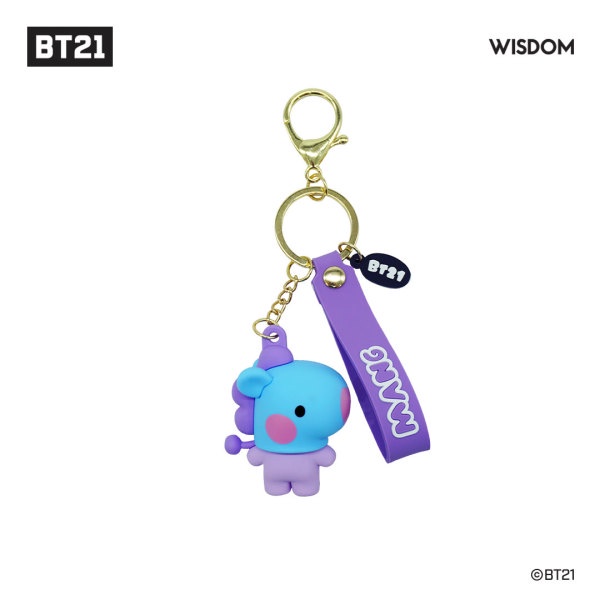 BTS BT21 Official Minini Figure Strap Keyring Figure Keyring Authentic | Shopee Malaysia