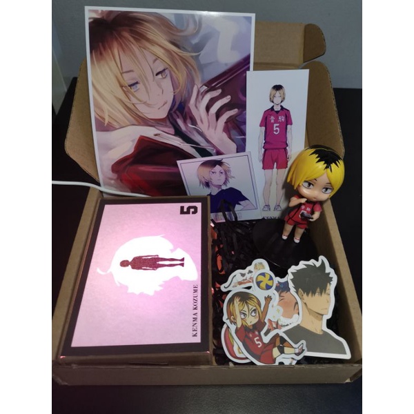 Kenma Kozume Box Haikyuu Figure Night Lamp Light Box Desk Lamp | Shopee ...