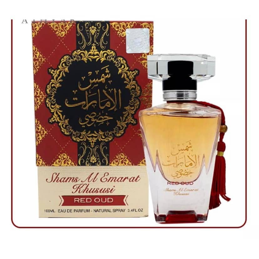 Shams Al Emarat Red Oud Arabic Perfume | Shopee Malaysia