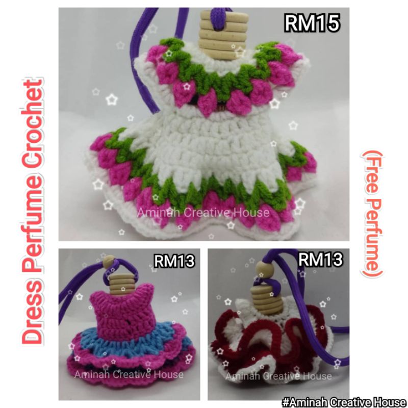 Dress Perfume Crochet 🔥FREE PERFUME 🔥 | Shopee Malaysia