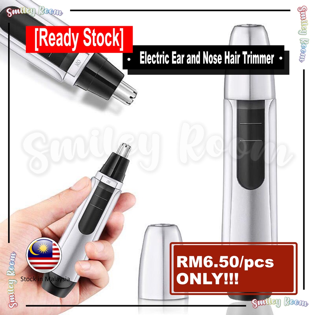 [Ready Stock] Electric Ear and Nose Hair Trimmer 电动耳鼻毛修剪器 Pencukur ...