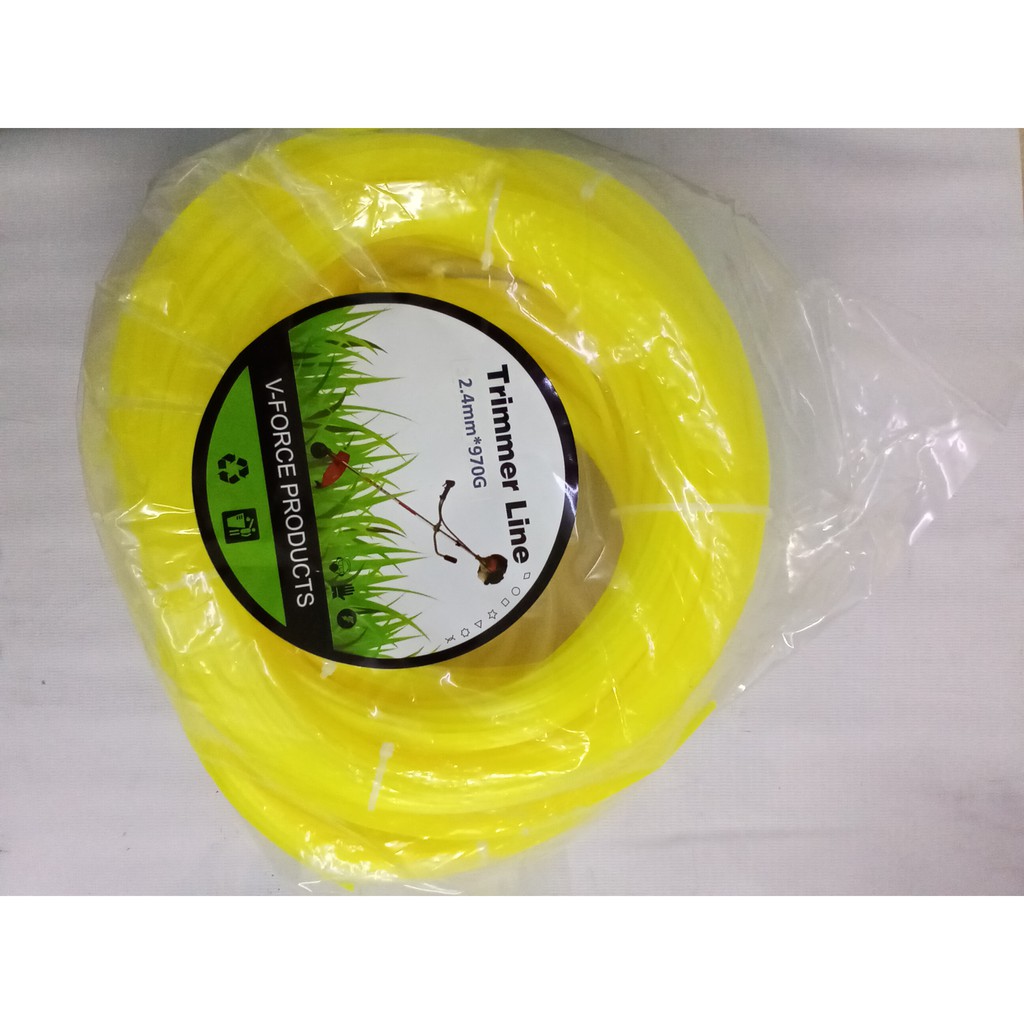 YELLOW TRIMMER LINE (2.4MM) | Shopee Malaysia