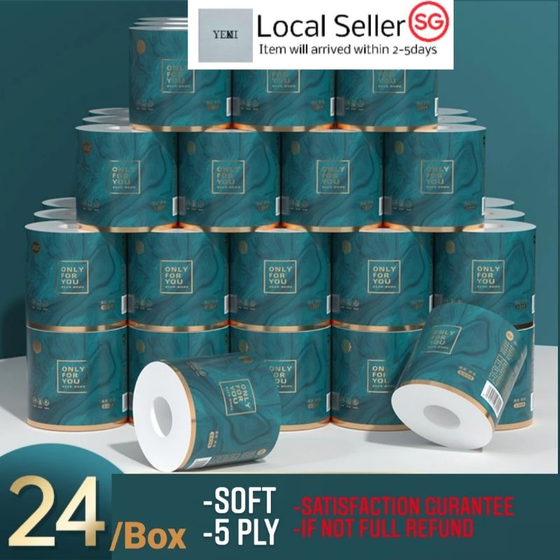 5 ply Soft & strong thick Toilet paper toilet roll bathroom tissues ...
