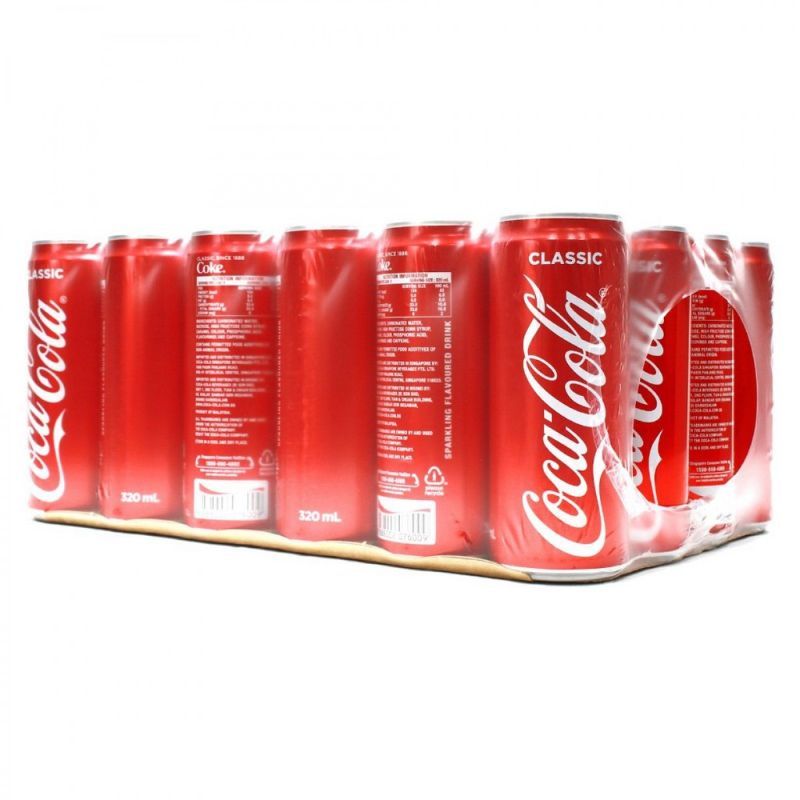 Coca-cola - Coke Can Classic 24x 320ml [Carton] | Shopee Malaysia