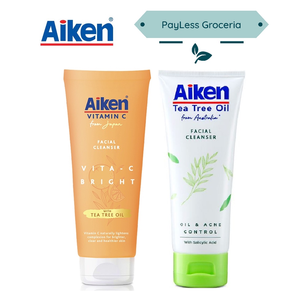 Aiken Tea Tree Oil Facial Cleanser / Foam / Pembersih Muka 100g ...