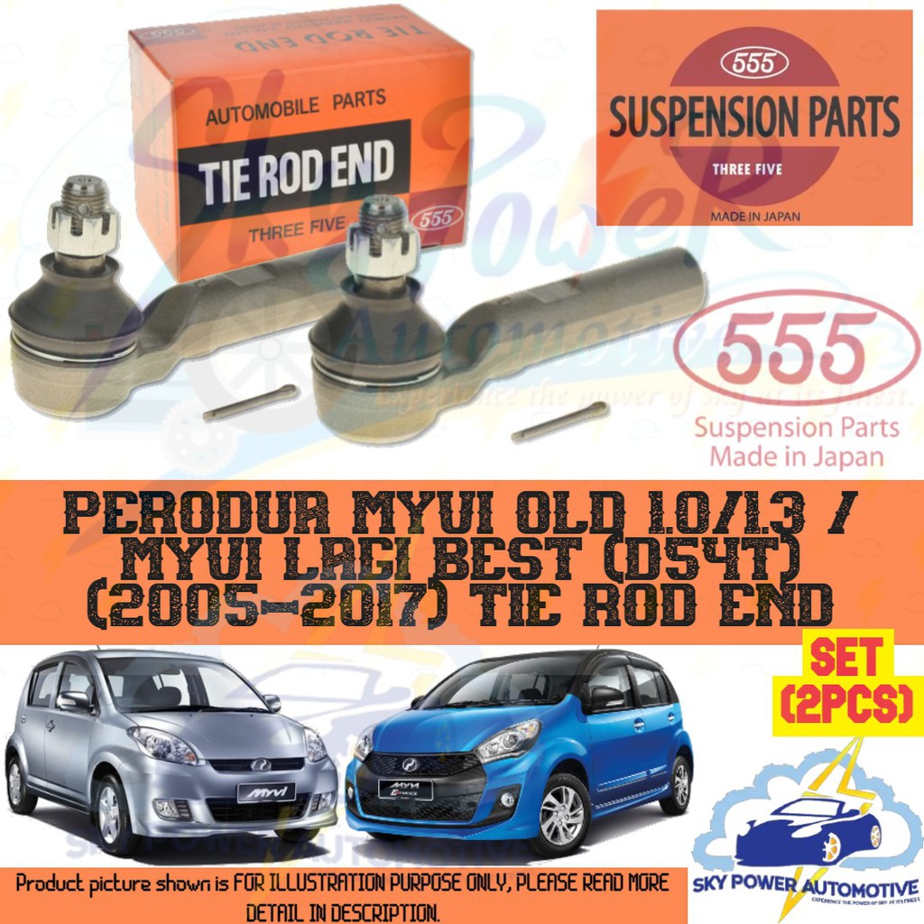 PERODUA MYVI OLD 1.0/1.3 / MYVI LAGI BEST (D54T) (2005-2017) 555 JAPAN ...