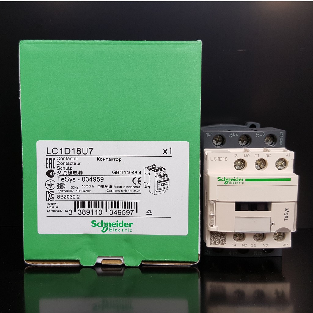SCHNEIDER Contactor Tesys-D LC1D09 LC1D12 LC1D18 LC1D25 LC1D32 LC1D38 ...