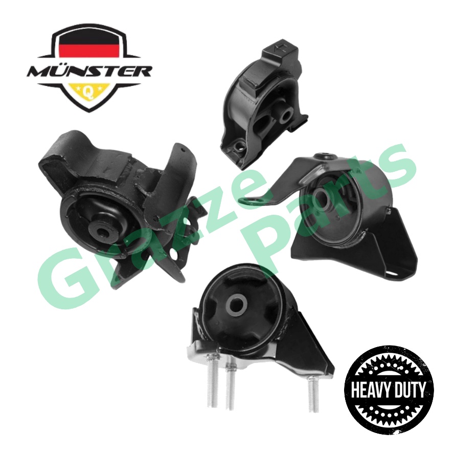 Münster ^Heavy Duty^ Engine Mounting Set TOY2050 for Toyota Corolla ...
