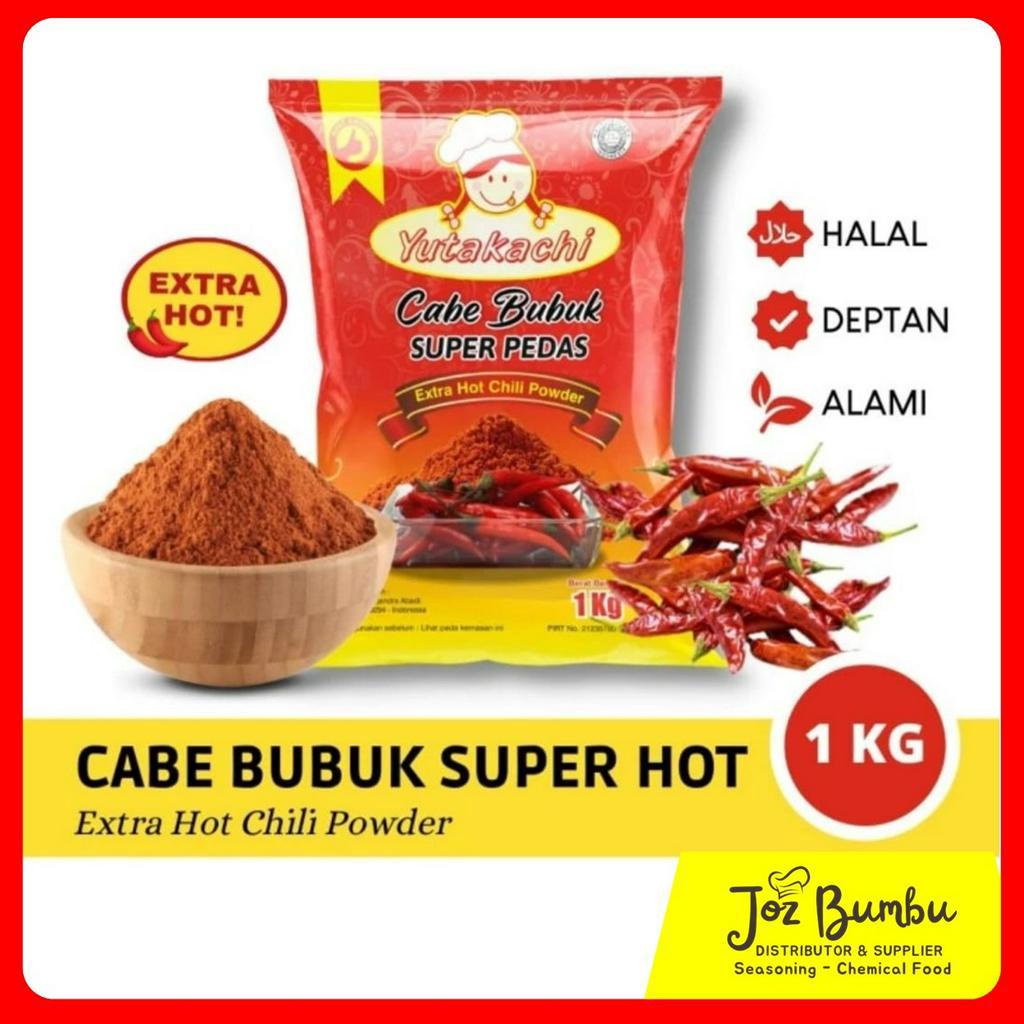 Super Spicy Chili Powder 1Kg Yutakachi / Chili Powder Extra Hot 1 kg ...