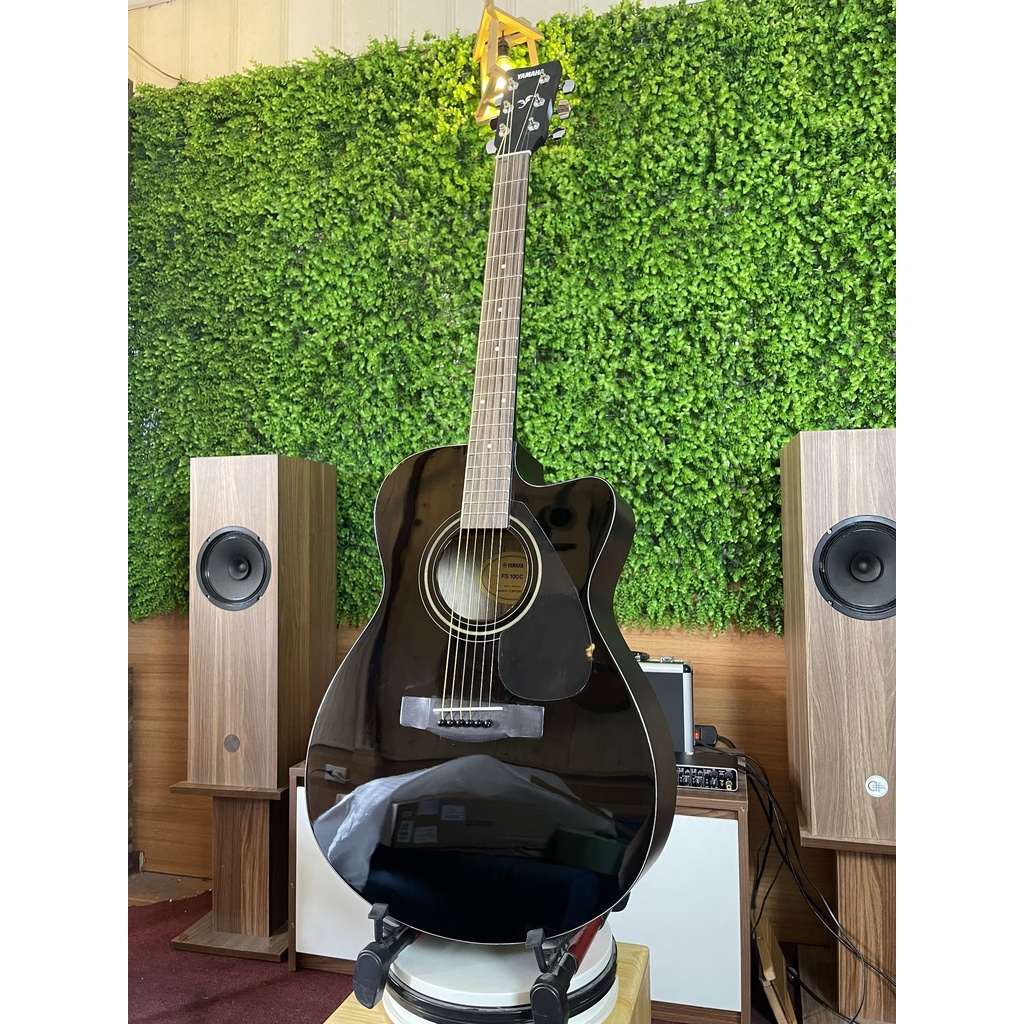 Yamaha FS100C Black Acoustic Guitar (Genuine Product) | Shopee Malaysia