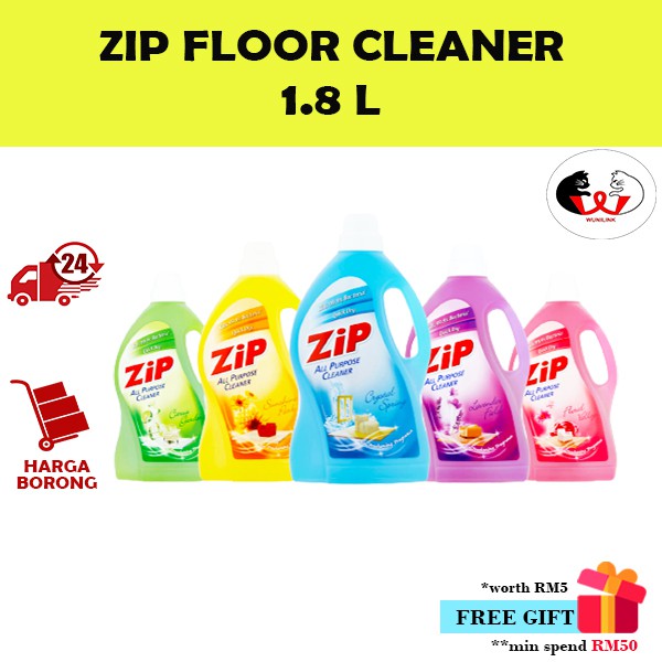Zip All Purpose Floor Cleaner [1.8 Litre] - Floral Valley/Lavender ...