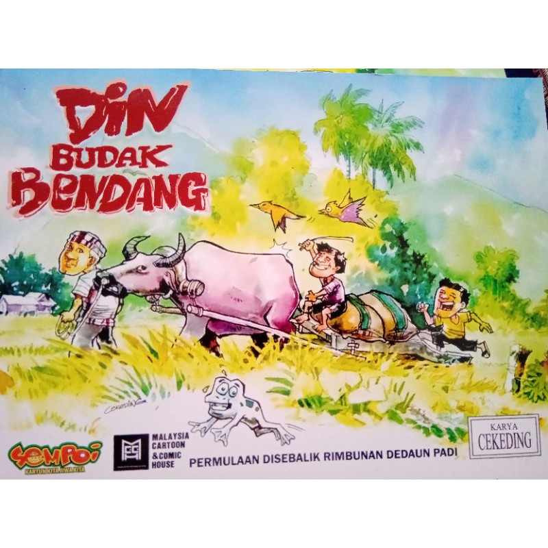 [🔥HOT] Kartun DIN BUDAK BENDANG Karya Cekeding | Shopee Malaysia