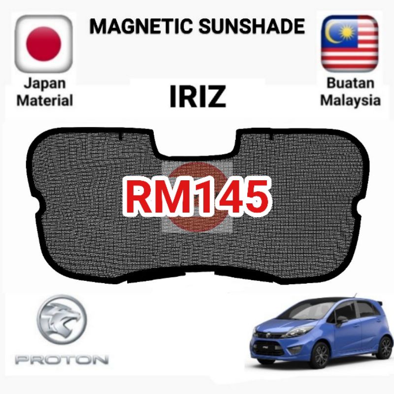 Proton Iriz Rear Windscreen Premium Sunshade | Shopee Malaysia