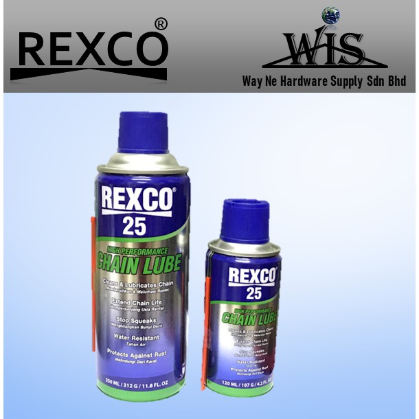 Rexco 25 Chain Lube ( 120ml / 350ml ) | Shopee Malaysia