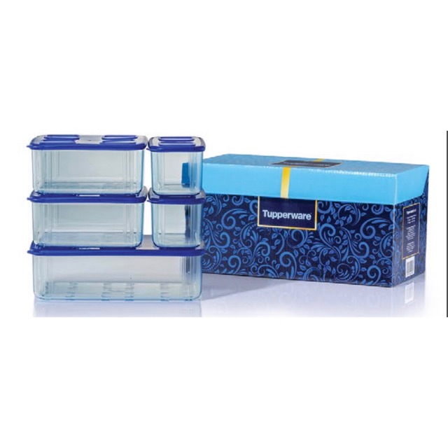 Tupperware Fresh N’ Clear Set (5pcs) | Shopee Malaysia