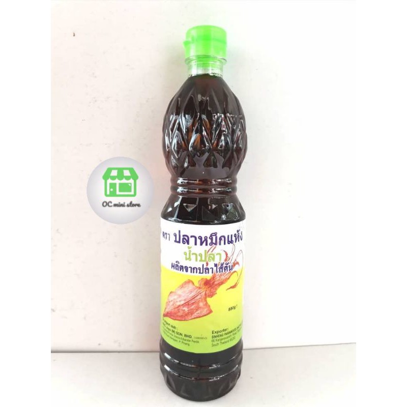 Fish Sauce Squid Brand 880g / Kicap Sos Ikan Cap Sotong 800g | Shopee ...