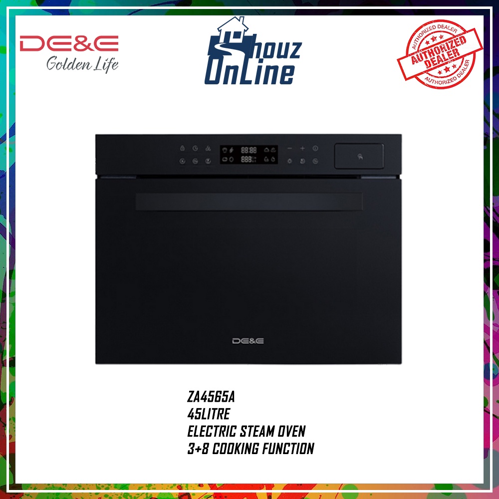 [FREE DELIVERY WITHIN KLANG VALLEY ONLY] DE&E STEAM OVEN ZA4565A | Shopee Malaysia