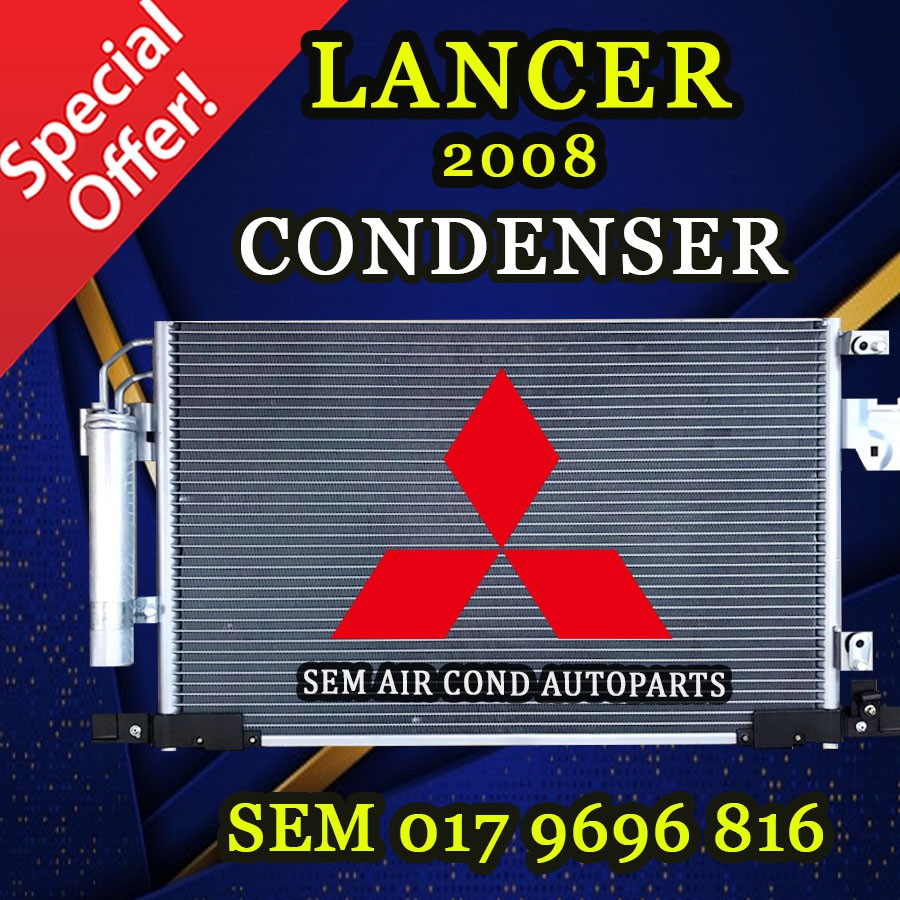 MITSUBISHI LANCER OLD MODEL 2008 YEAR CONDENSER/ KONDENSER (CAR AIRCOND ...