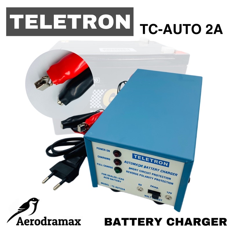 TELETRON TC-AUTO 2A Battery Charger | Shopee Malaysia