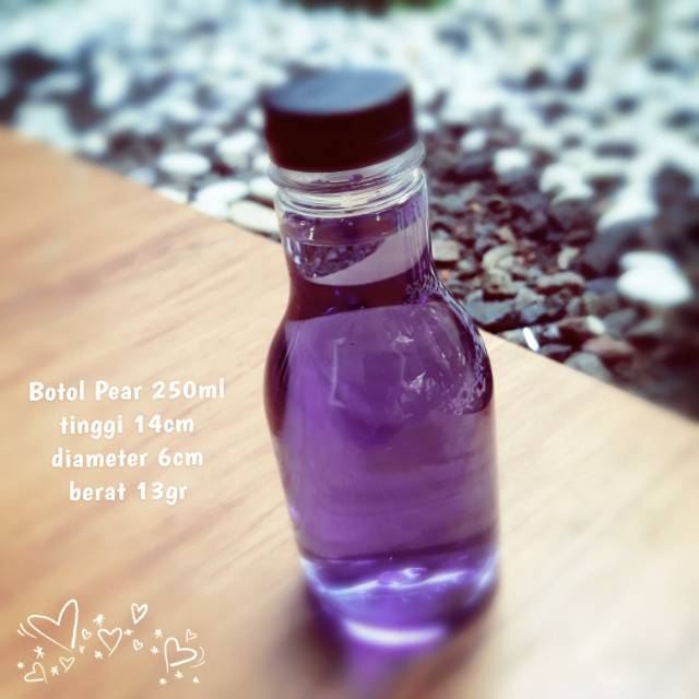 250ml Pear Bottle 250ml Juice Bottle/Pear Bottle | Shopee Malaysia