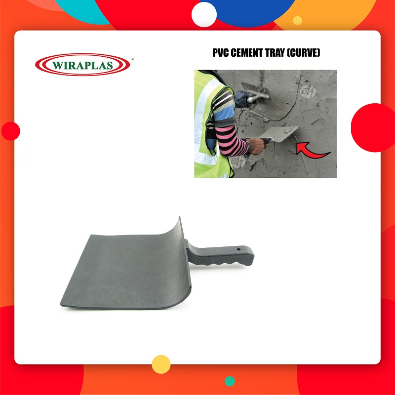 PVC cement Tray Curve, Tray cement, dulang simen | Shopee Malaysia
