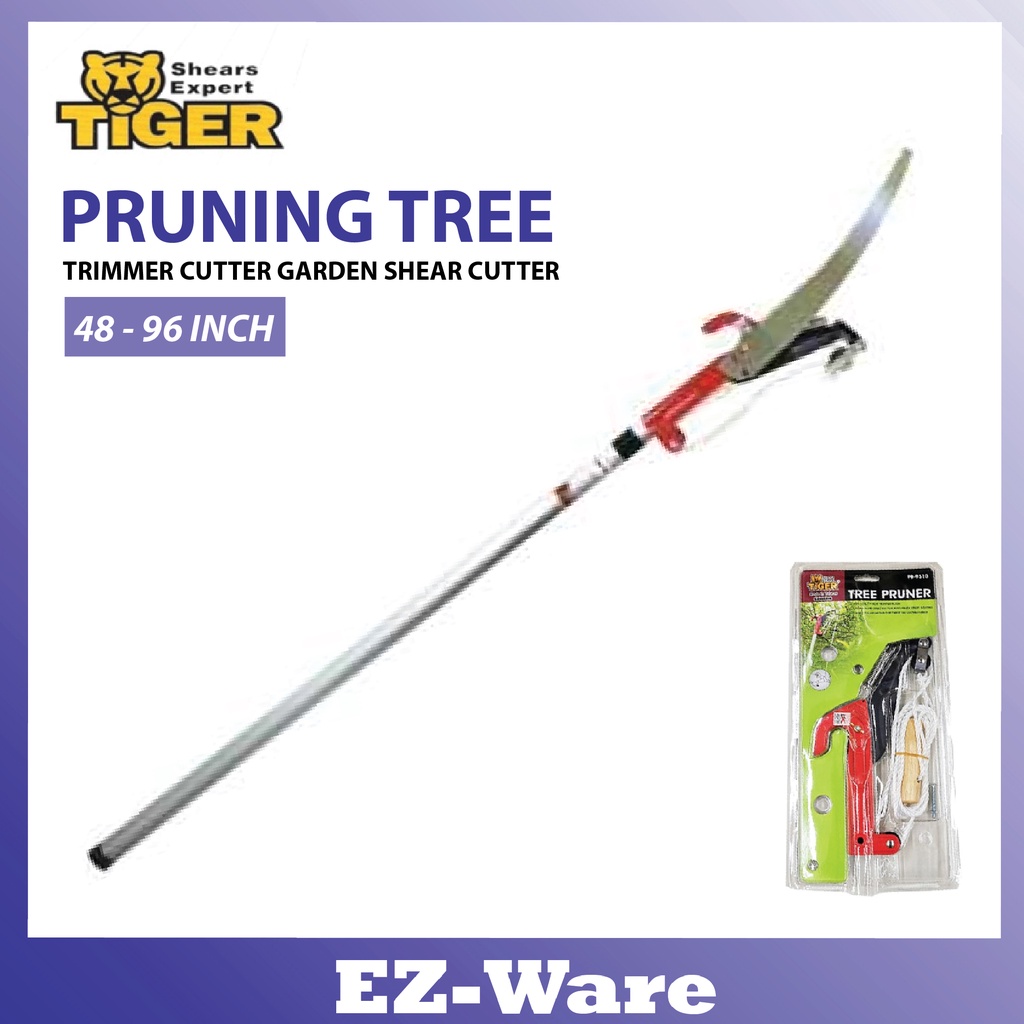 TIGER PS-9313 /BA-9310 Pruning Tree Trimmer Cutter Garden Shears Saw ...