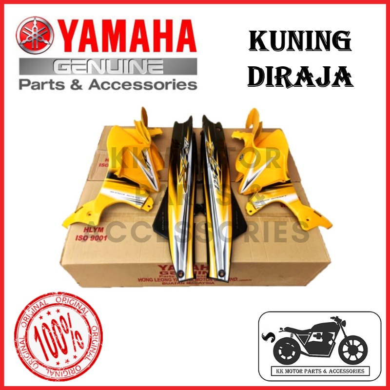 [HLY !!!] YAMAHA Y125 Y125ZR 125ZR COVERSET COVER SET BODY COVER KUNING ...