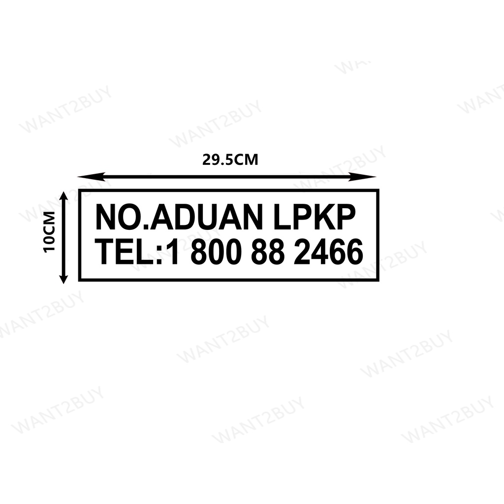 1pcs A C T KA Commercial Lorry Sticker JPJ Pass Stiker Lori Puspakom 80 ...