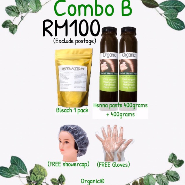 INAI RAMBUT ORGANIC HALAL | Shopee Malaysia