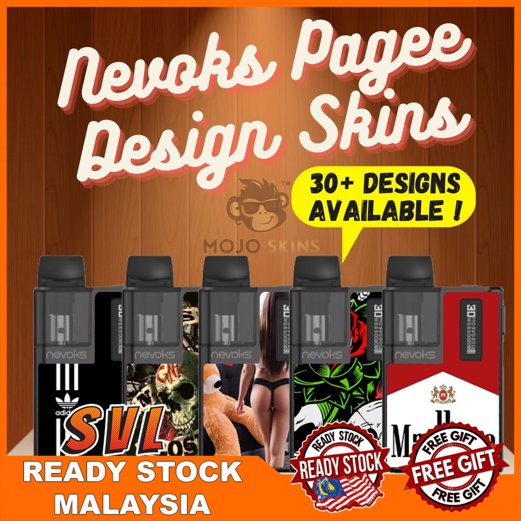 [Free Gift] 3M Nevoks Pagee Pod Wrap V1 designs Sticker Skin Mojoskins ...
