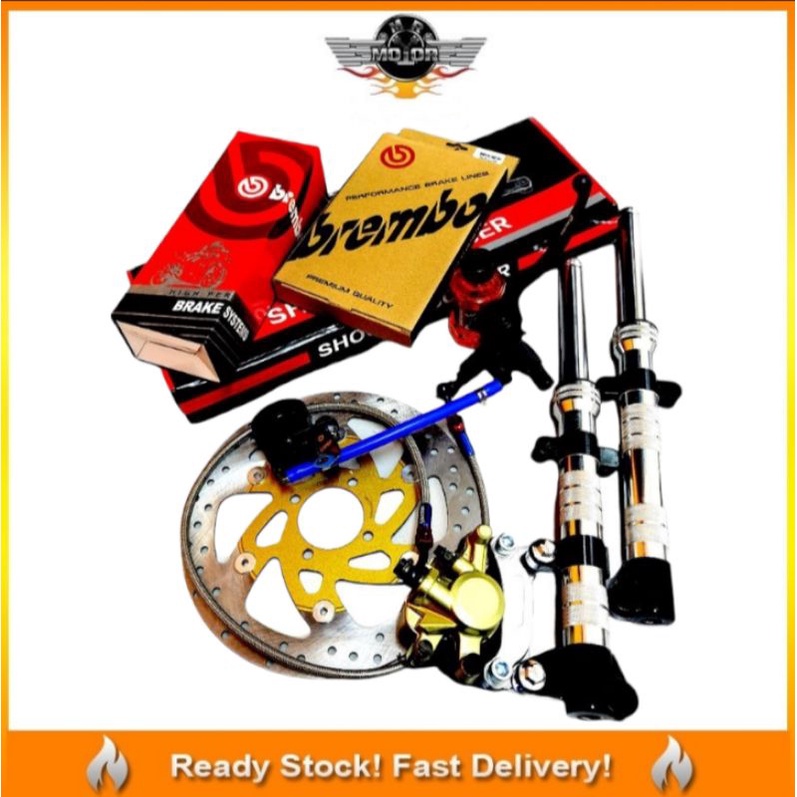 BRAKE SYSTEM SET LC135 V1-V7 EX5 DREAM PNP CNC FORK+267MM DISC 7 ITEM ...