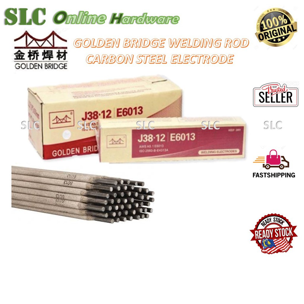 100% Original GOLDEN BRIDGE Welding Rod / Welding Electrodes E6013 2 ...
