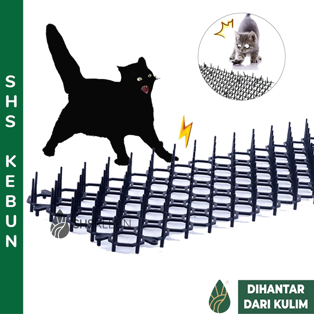 2pcs Anti Cat Mat with Spikes Pet Deterrent Mat Karpet Berduri Plastik ...
