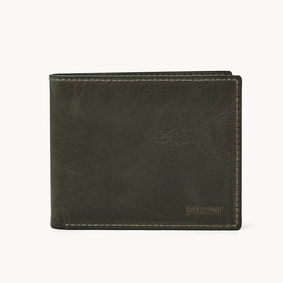Fossil ML4153257 Derrick RFID Bifold with Flip ID wallet | Shopee Malaysia