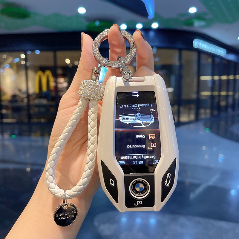 BMW Lcd Fashion Simple Key Case For Women 7 Series 730li 740 5 535LE 6 X3 X5 X7 Creative ...