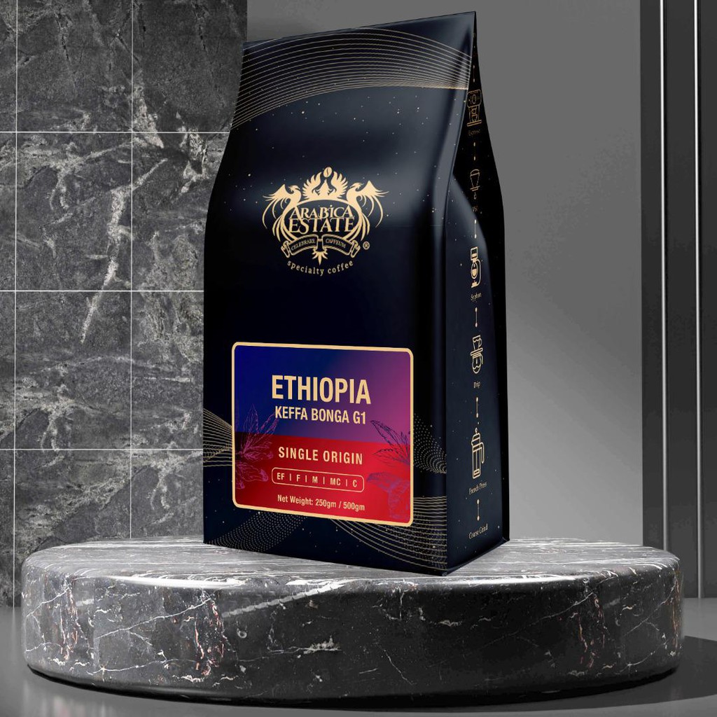 Specialty Grade Coffee Bean - ETHIOPIA KEFFA BONGA G1 SINGLE ORIGIN ...