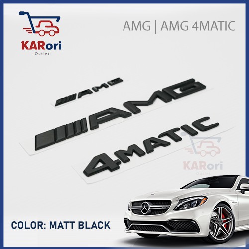MERCEDES AMG LOGO / 4MATIC LOGO | Shopee Malaysia