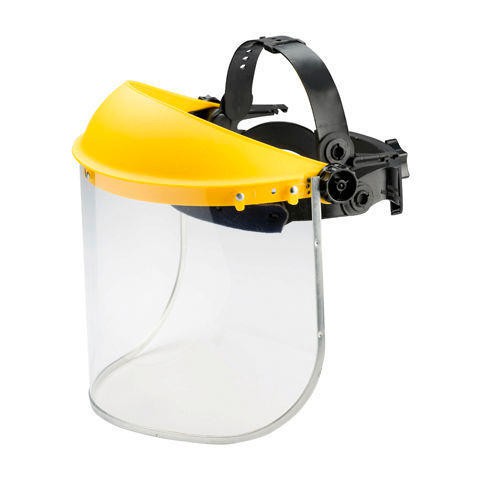 Protective Safety PVC Face Cover Clear Shield Screen Head-mounted ...