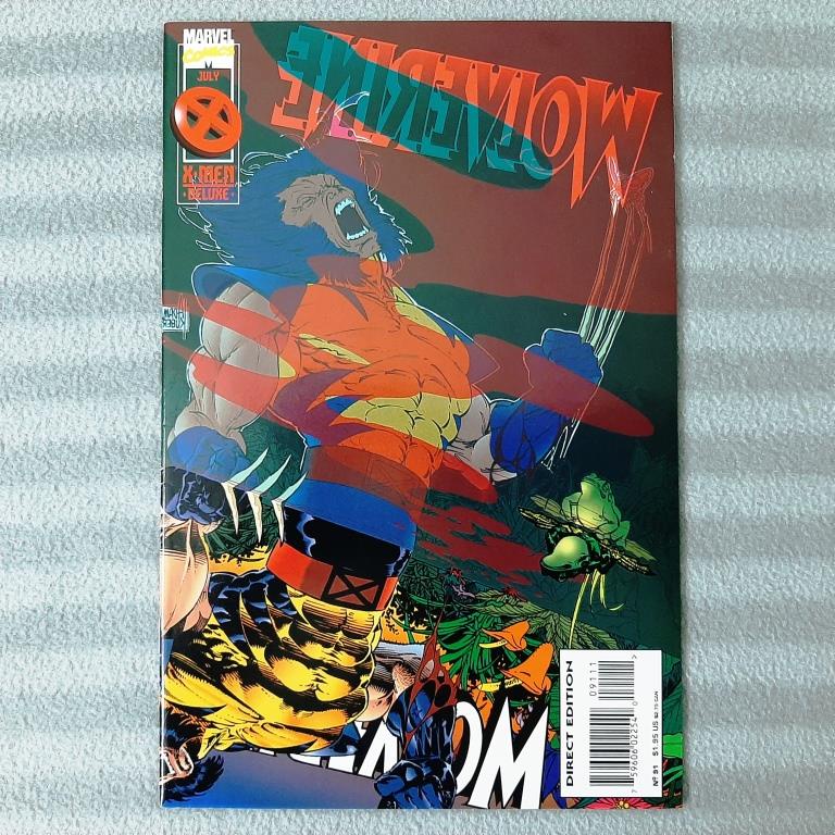 Wolverine #91 (Marvel Comics) X-Men (Larry Hama, Adam Kubert, Joe ...