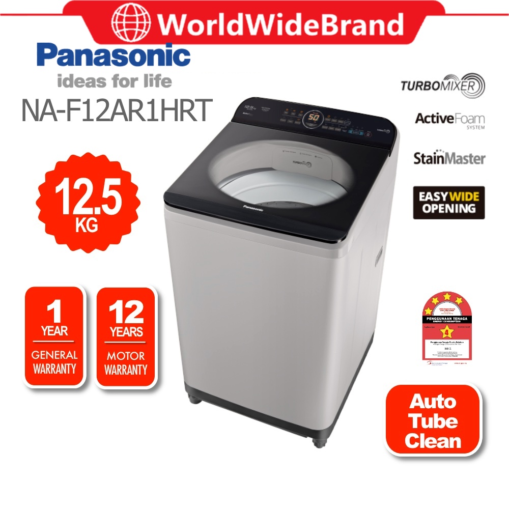 Panasonic Stain Care Toploader Washing Machine Washer Auto (12.5kg) NA ...