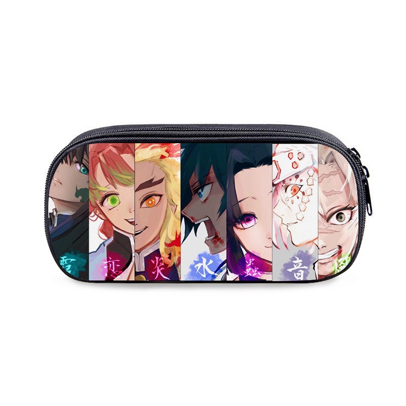 AG Demon Slayer Anime Stationery Pencil Case Waterproof Pen Bag ...
