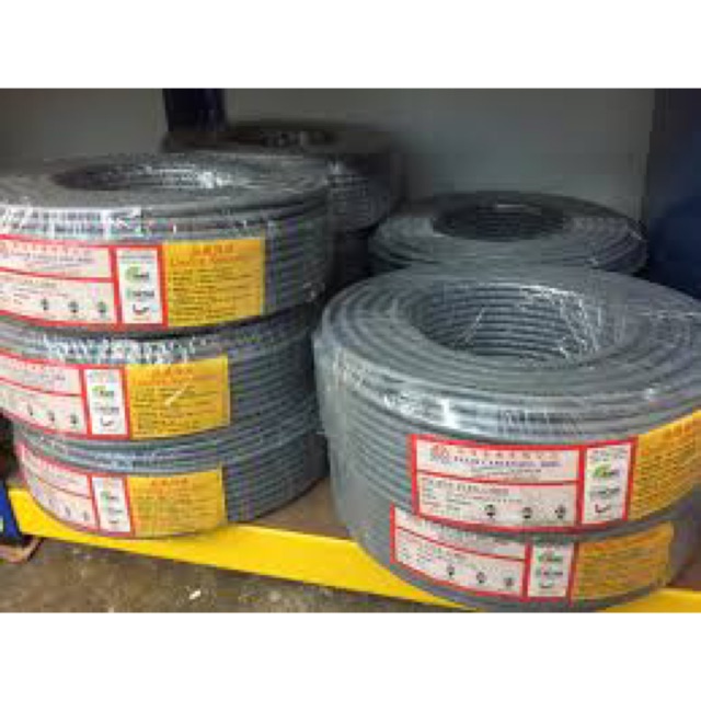 Fajar 100%Pure Copper PVC Flexible Cable 3 Core with SIRIM | Shopee Malaysia