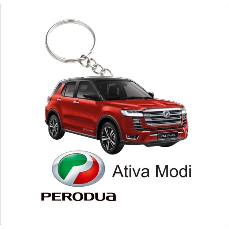 Perodua Ativa Mod keychain (2d) | Shopee Malaysia