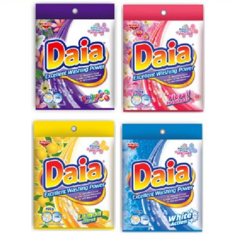 WINGS DAIA DETERGENT POWDER / SERBUK PENCUCI DAIA 2.2KG - 2.3KG ...