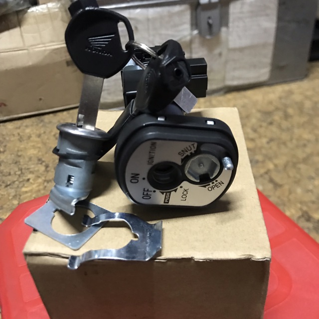 Wave A 110 electric lock set | Wave BLADE 110 zin Premium.kxm | Shopee ...