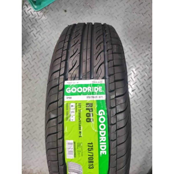 NEW TYRE GOODRIDE 175-70-13 RP88 TAYAR BARU MURAH OFFER | Shopee Malaysia