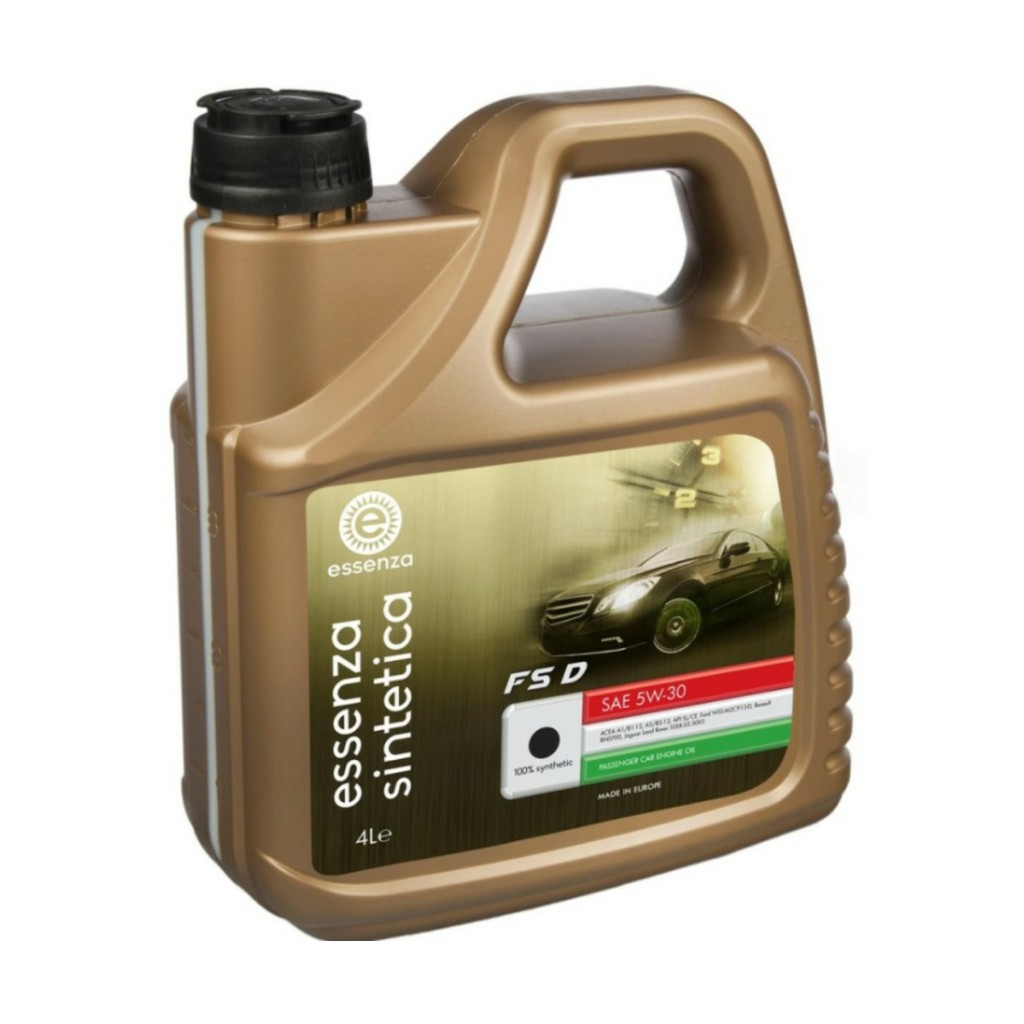 Italy essenza FSD 100% Synthetic Engine OIL 5W-30 , 4L | Shopee Malaysia